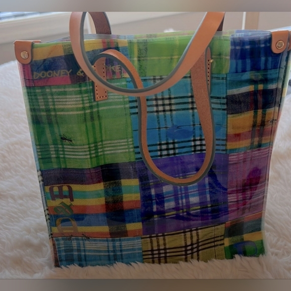 Dooney & Bourke | Bags | Nwot Dooney Bourke Ants Patchwork Tote With ...